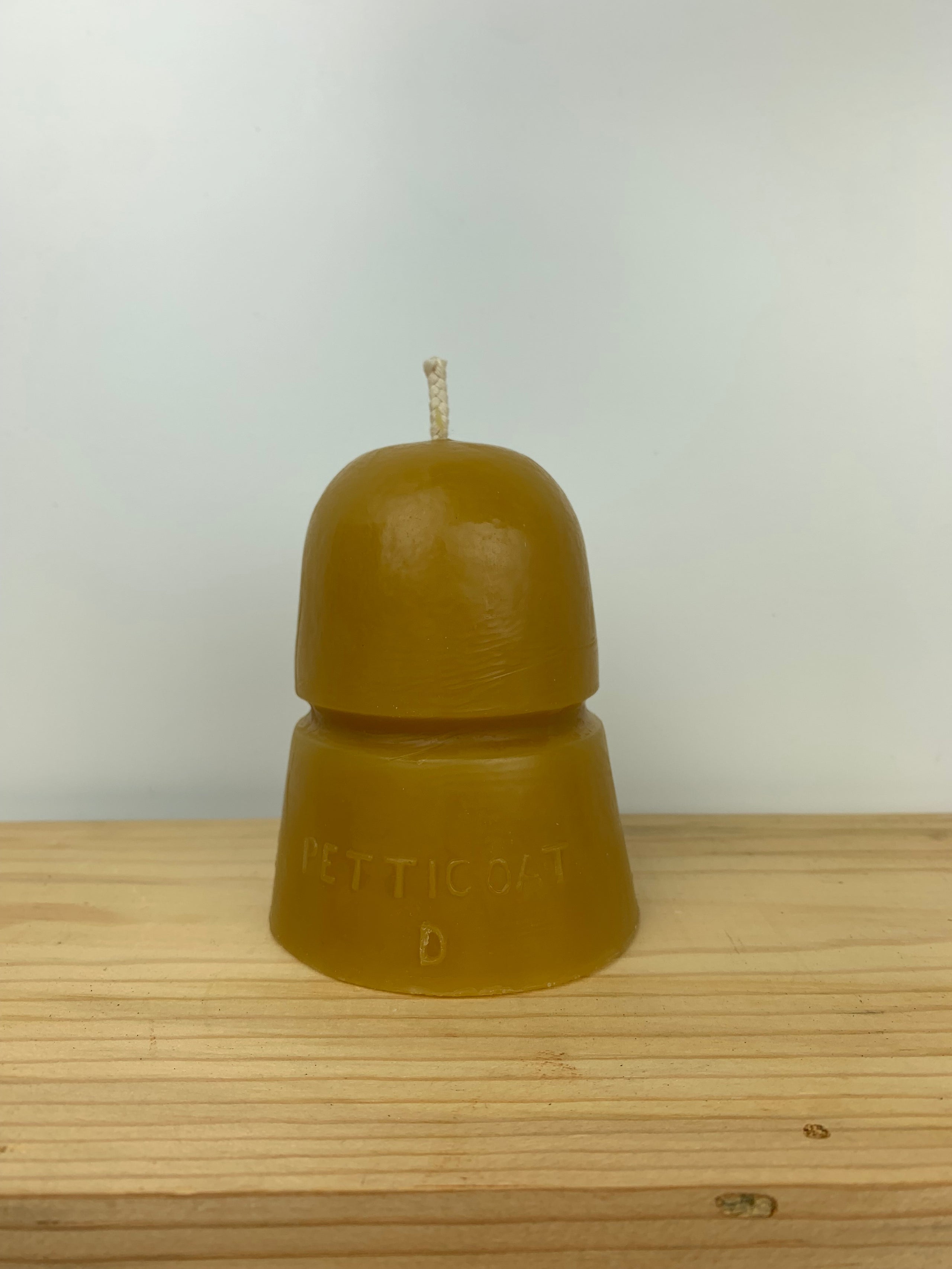 Beehive Insulator Candle | The Beeswax Department